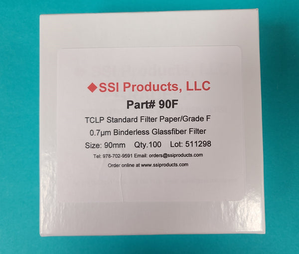 TCLP - Standard Filters / Grade F – SSI Products, LLC